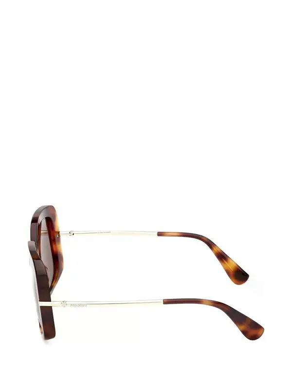 Max Mara Square-frame Sunglasses - Brown