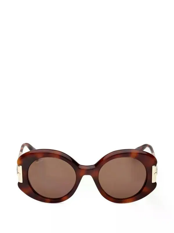 Max Mara Round-frame Sunglasses - Brown