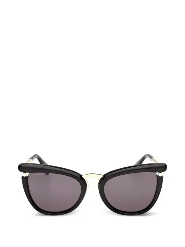 Max Mara Cat-eye Frame Sunglasses - Black