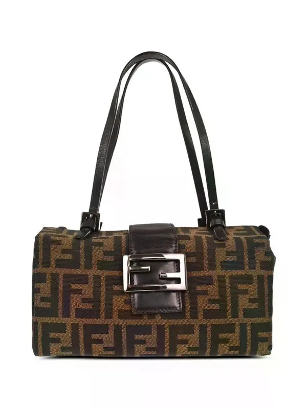 Fendi 2002 Zucca-monogram Shoulder Bag