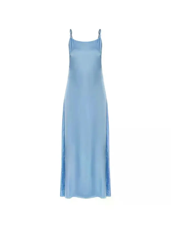 SAMSOE SAMSOE Sasinga Tie-strap Slip Maxi Dress - Blue