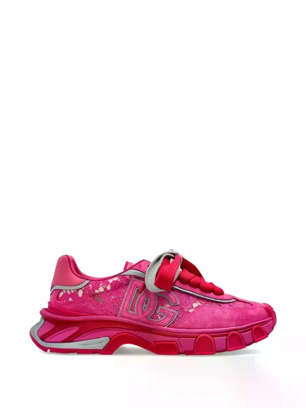 Dolce & Gabbana Dg Country Road Logo Sneakers - Pink