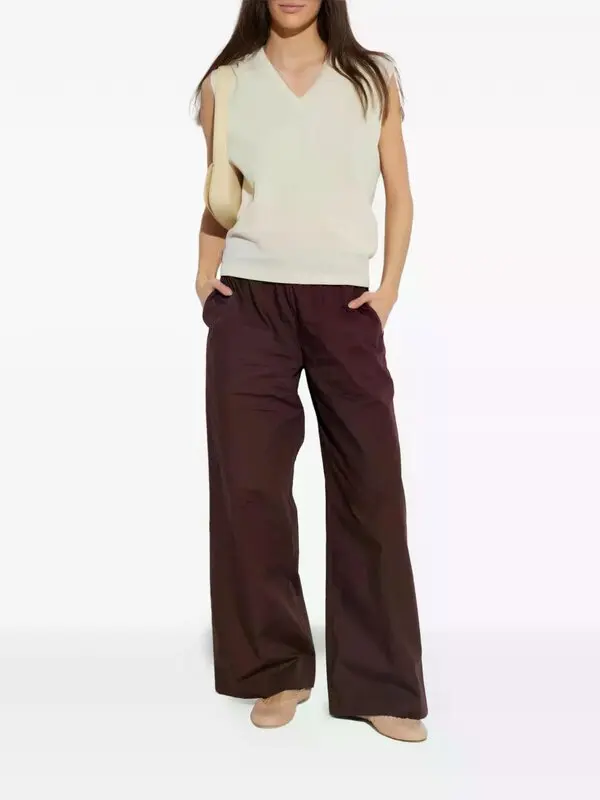 Fabiana Filippi Sleeveless V-neck Vest - Neutrals