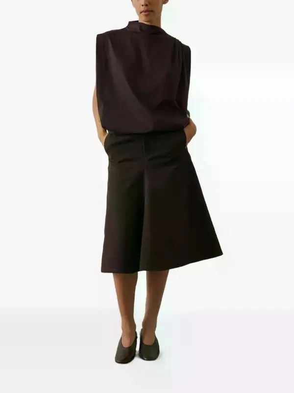 Soeur Hope A-line Skirt - Brown