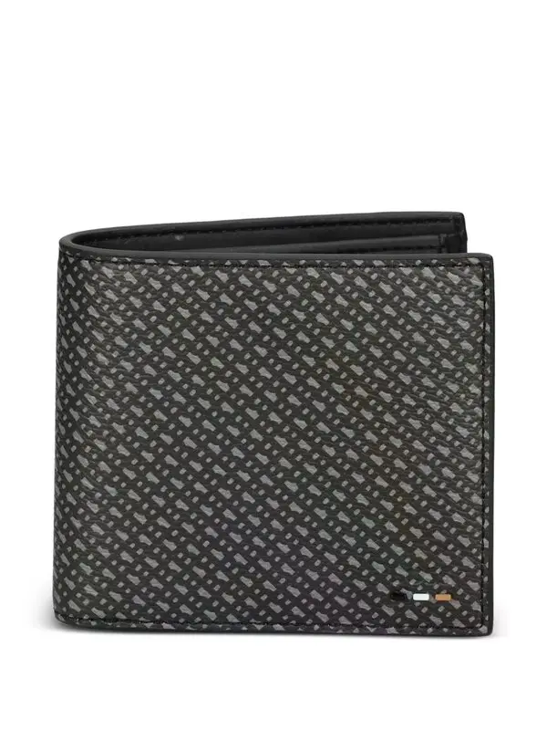BOSS Patterned Wallet