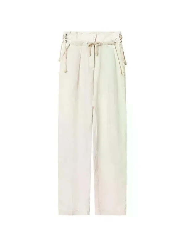 Isabel Marant Sharon Drawstring Trousers - Neutrals