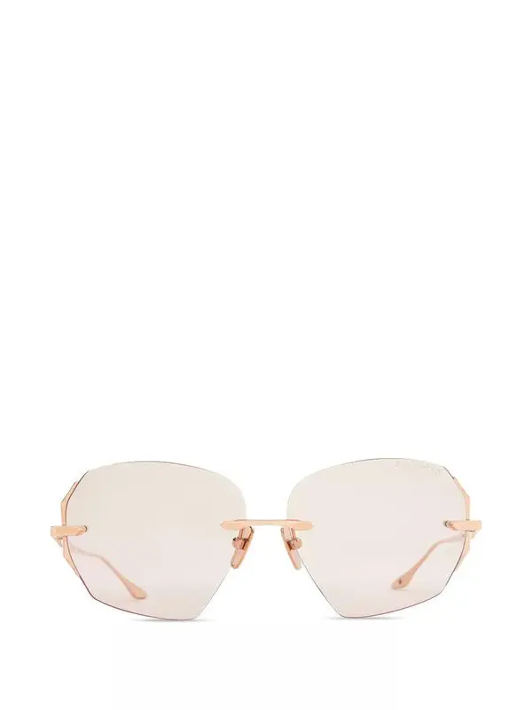 Dita Geometric-frame Sunglasses