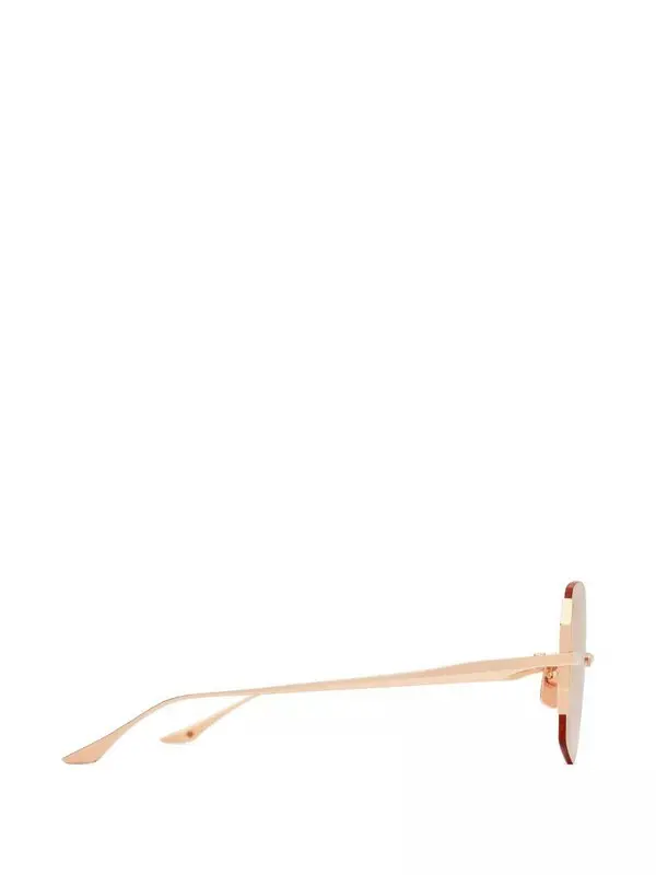 Dita Geometric-frame Sunglasses
