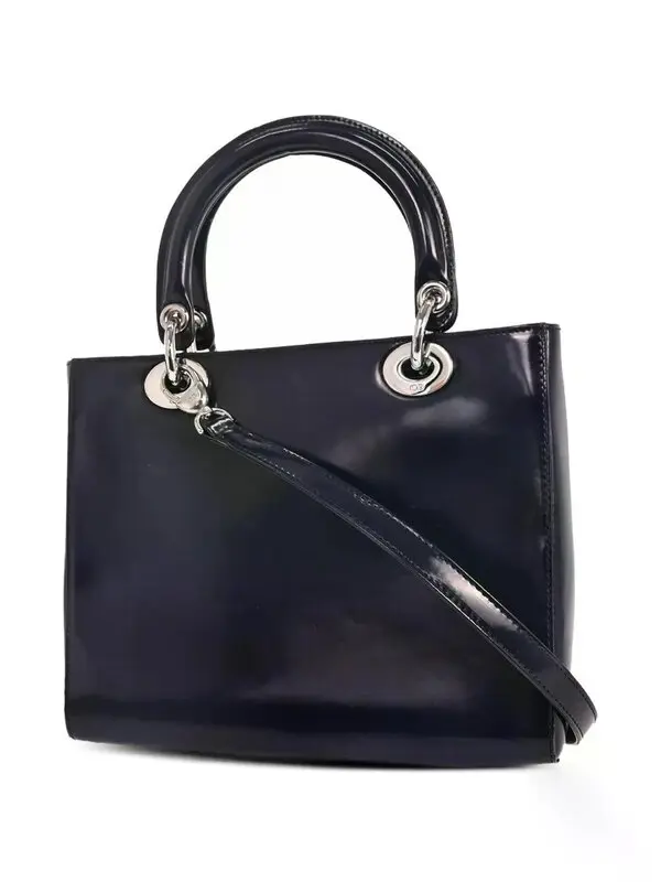 Dior 1997 Lady Handbag - Blue