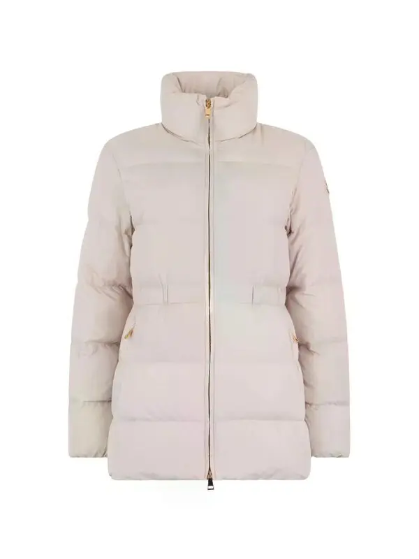 Moncler Brossette Funnel-neck Jacket - Neutrals
