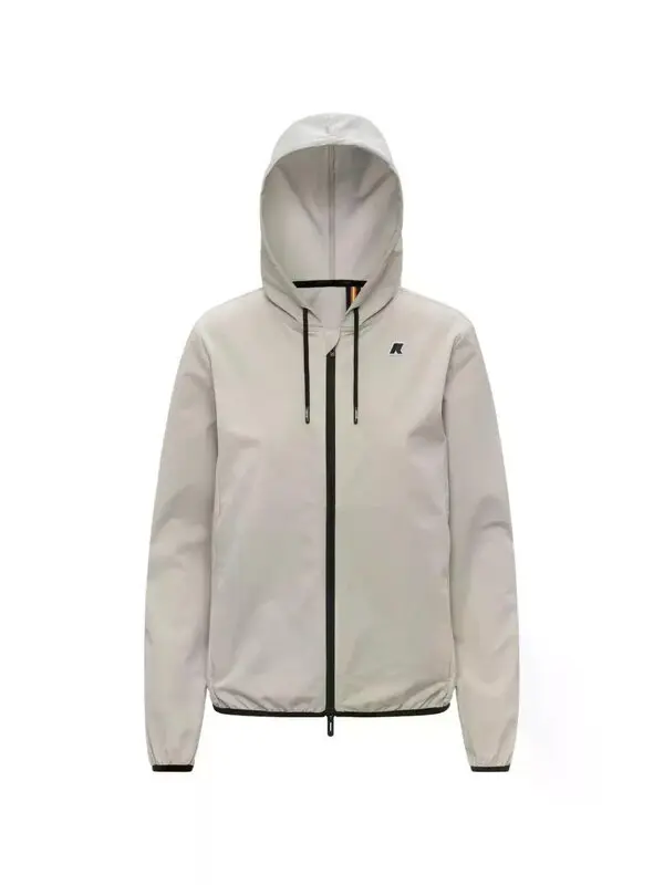 K-WAY Journeer Zip-up Hoodie - Neutrals