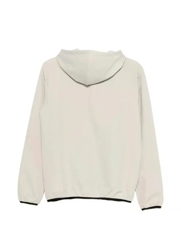 K-WAY Journeer Zip-up Hoodie - Neutrals