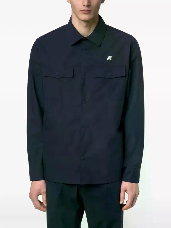 K-WAY Umbert Overshirt - Blue