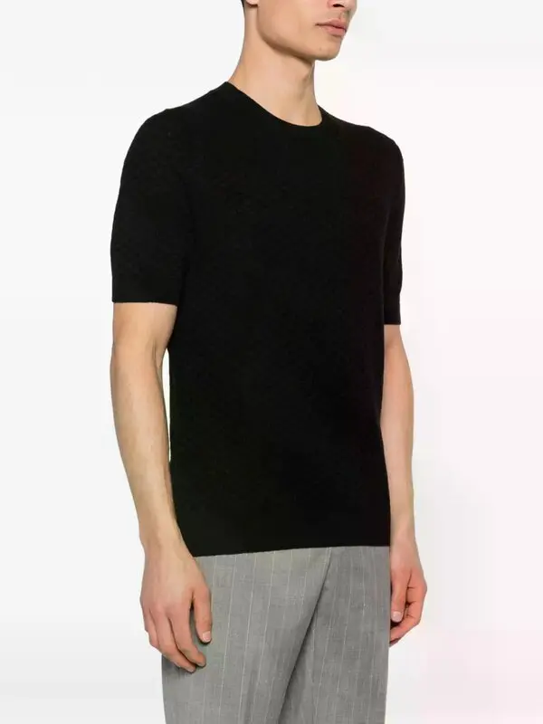 FILERIA Short-sleeve Ribbed T-shirt