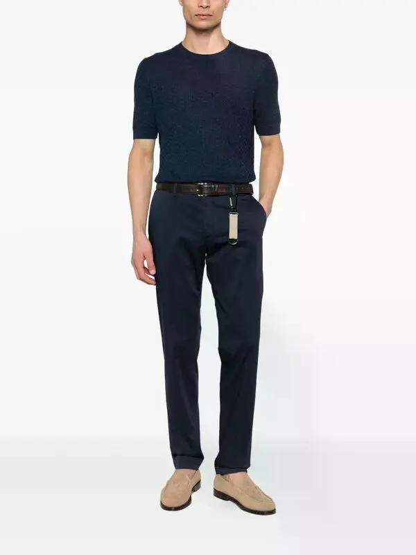 FILERIA Short-sleeve Textured T-shirt