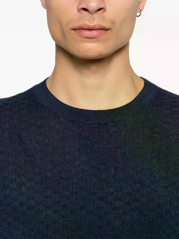 FILERIA Short-sleeve Textured T-shirt