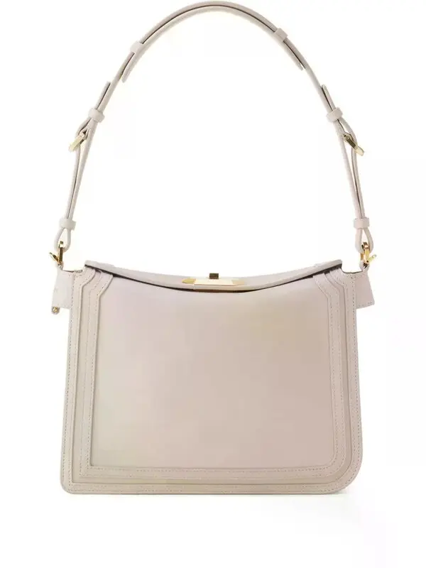 LANVIN Geometric Lock Shoulder Bag