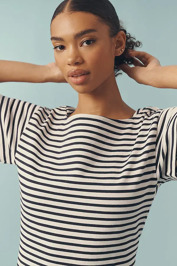 NATION LOS ANGELES Cotton Rosie Mini Dress
