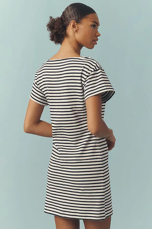 NATION LOS ANGELES Cotton Rosie Mini Dress