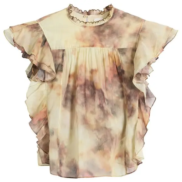 Isabel Marant Daliyane Top - Beige