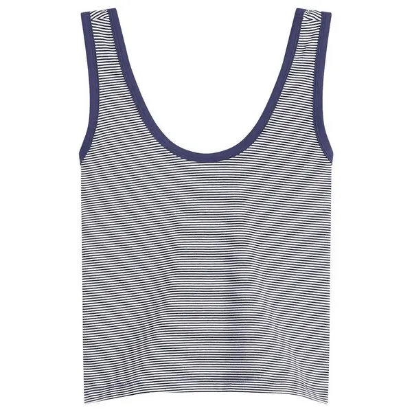 Good American Super Stretch Ringer Tank
