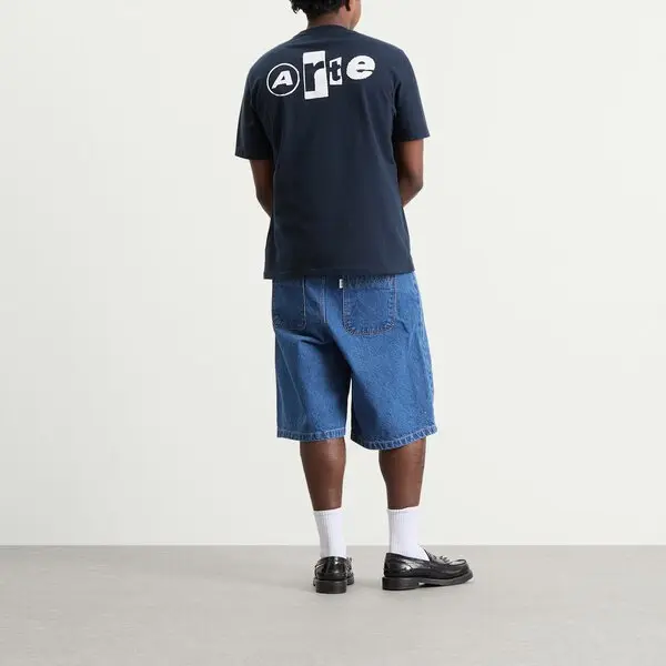 ARTE Back Collage T-shirt - Navy