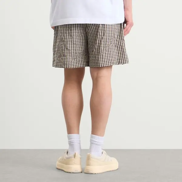 Moncler Check Drawstring Shorts