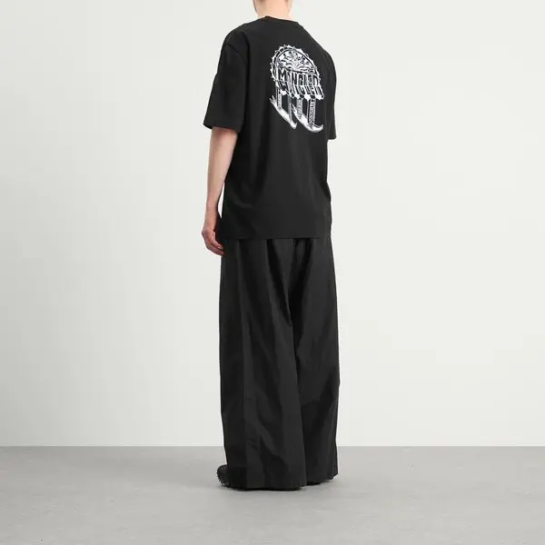 Moncler Back Graphic T-shirt - Black