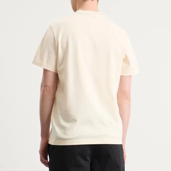 Moncler Flocked Logo T-shirt - Beige