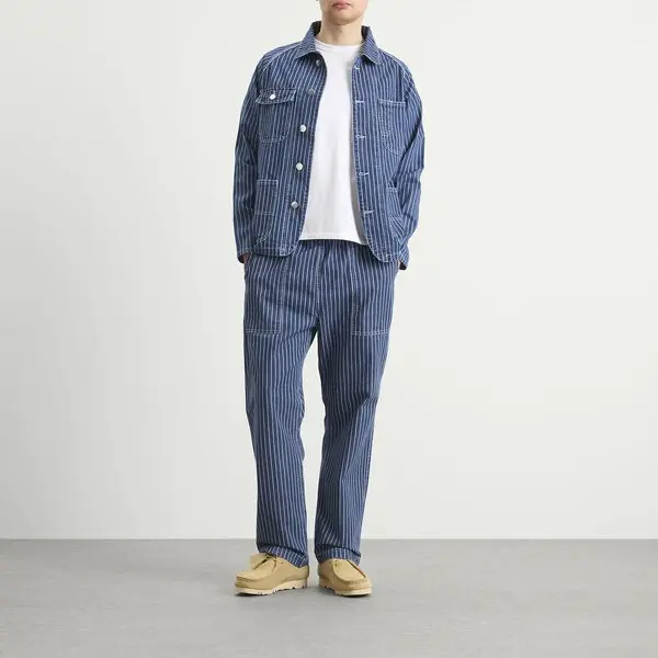 SERVICE WORKS Pinstripe Denim Chef Pants