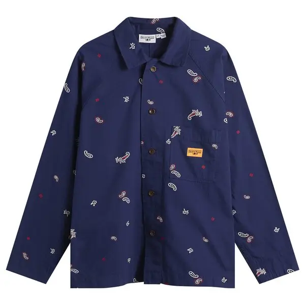 SERVICE WORKS Paisley Front Of House Jacket - Royal