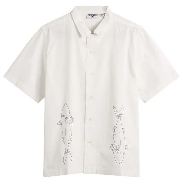 SERVICE WORKS Mackerel Shirt - Off-white