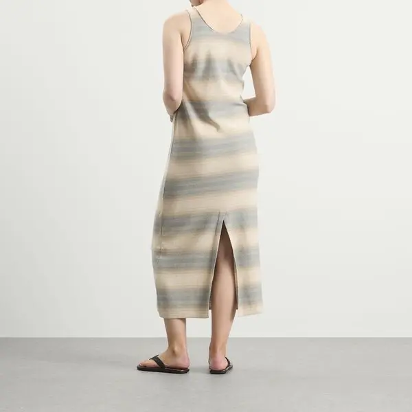 Auralee Gradient Stripe Knit Dress