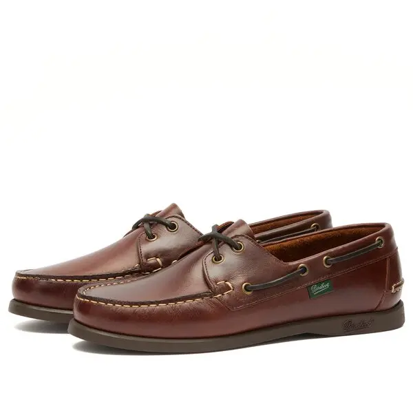 Paraboot Barth Leather Boat Shoe