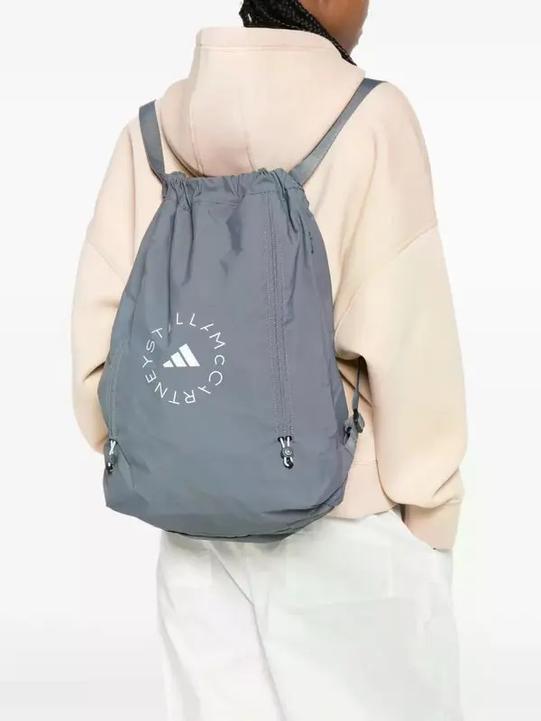 adidas drawstring backpack grey Alliance Sackpack  for Sports, Small Gym Bag, Jersey Onix Grey/Black/White/2, OSFA whatever you need to carry Adidas By Stella Mccartney Logo