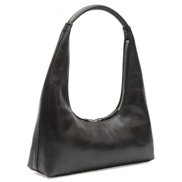 MARGESHERWOOD Hobo Shoulder Bag - Black