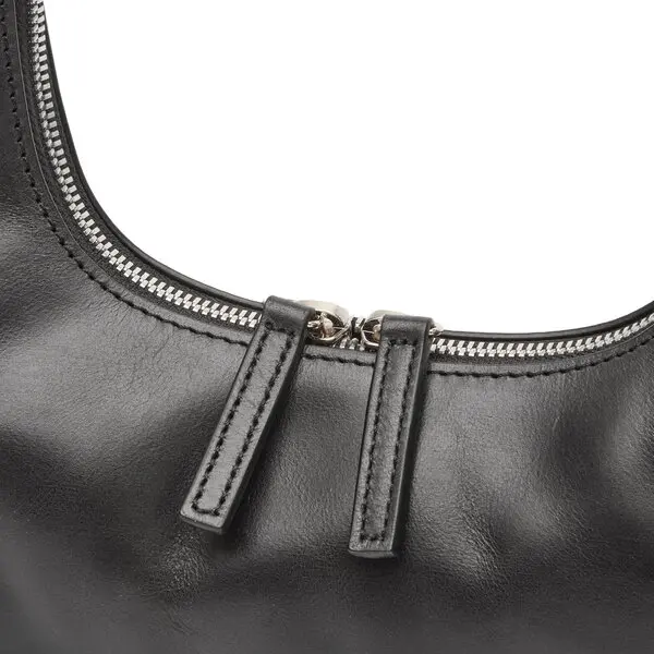 MARGESHERWOOD Hobo Shoulder Bag - Black
