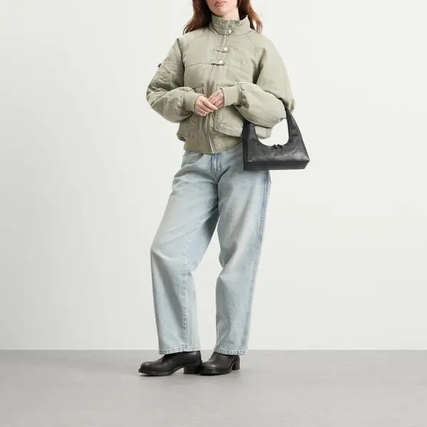 MARGESHERWOOD Hobo Shoulder Bag - Black