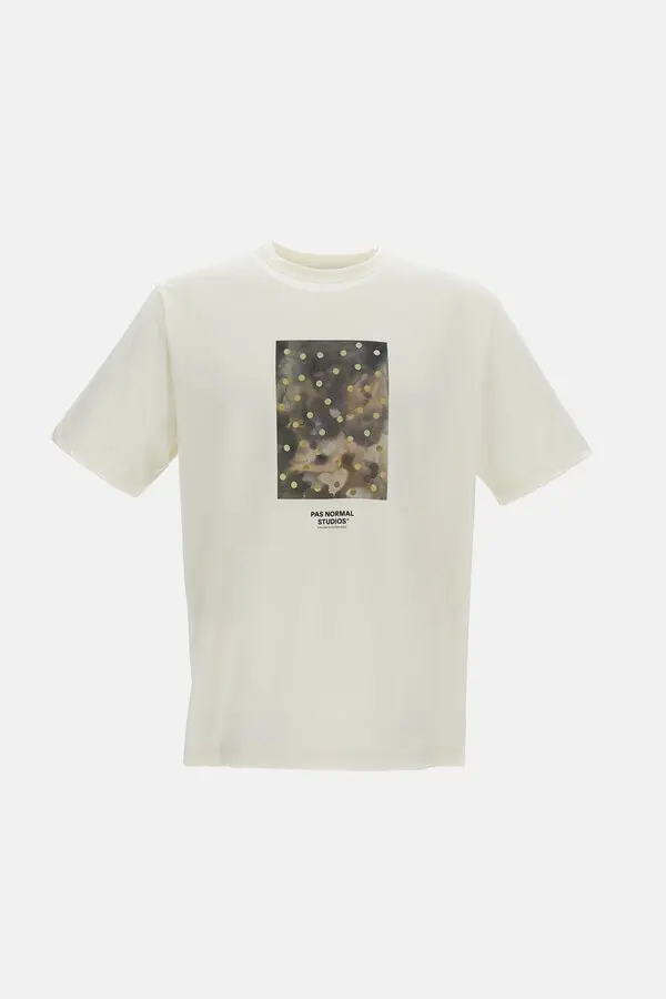 PAS NORMAL STUDIOS Short-sleeved T-shirt Off-race - White