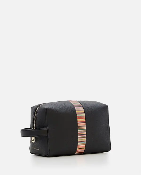 Paul Smith Hammered Leather Toiletry Bag