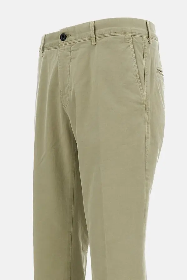 Incotex Slim-fit Cotton Trousers