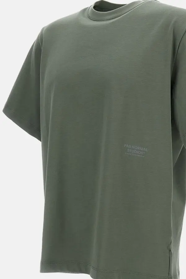 PAS NORMAL STUDIOS Short-sleeved T-shirt Off-race - Grey