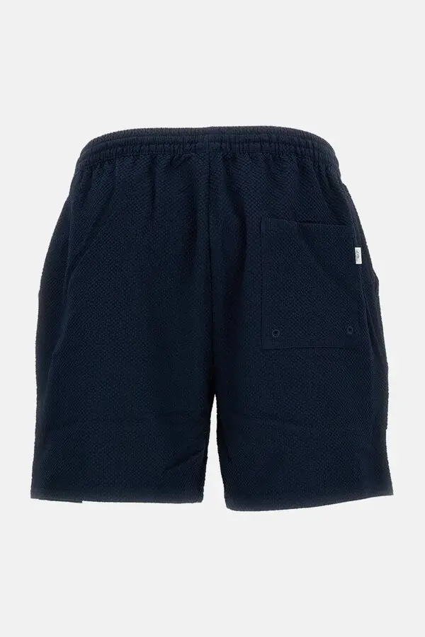 LES DEUX Crinkled Swim Shorts