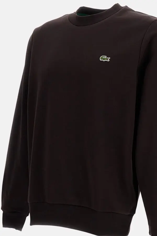 Lacoste Cotton Crewneck Sweatshirt