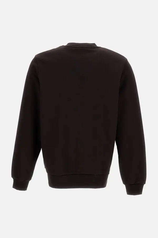 Lacoste Cotton Crewneck Sweatshirt - Brown
