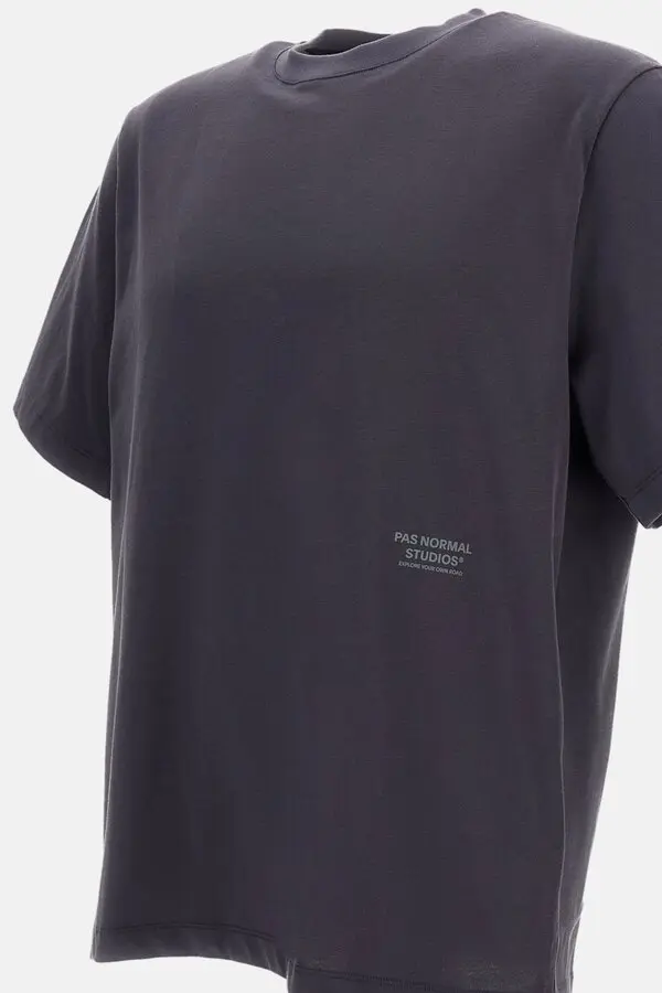 PAS NORMAL STUDIOS Short-sleeved T-shirt Off-race - Grey