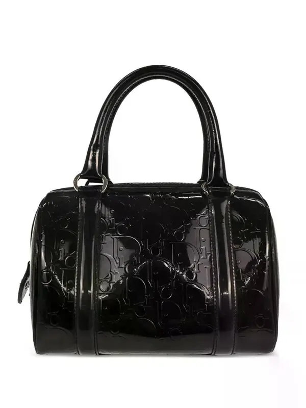 Dior 2008 Trotter Handbag - Black