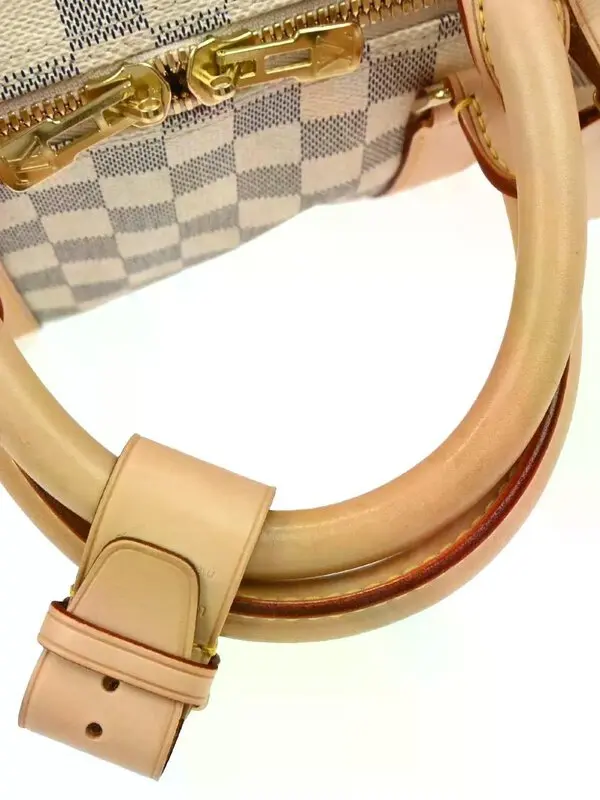 LOUIS VUITTON 2007 55 Damier Azur Keepall Bandouliere Handbag - Neutrals