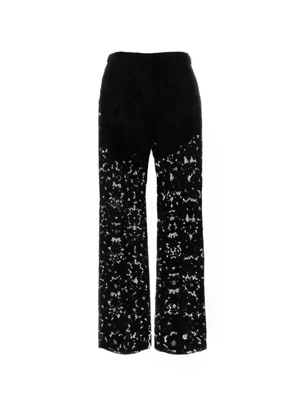 Fendi Lace-detail Trousers