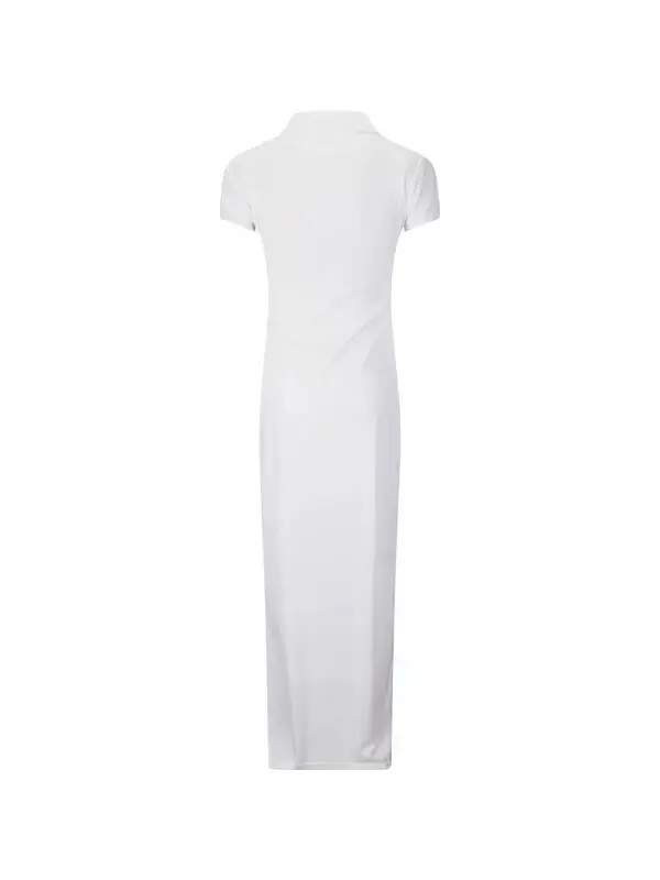 COURREGES Maxi T-shirt Dress - White